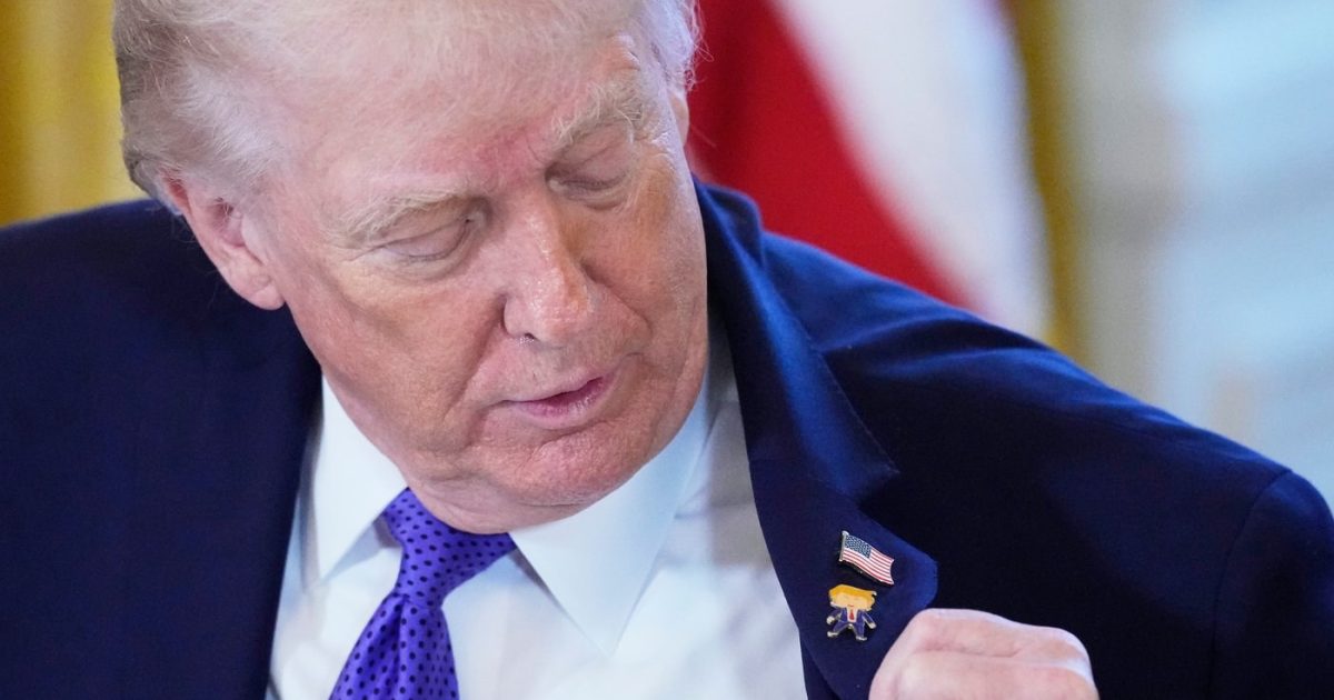 National Newswatch | Trump wears a new 'Happy Trump' lapel pin, but…
