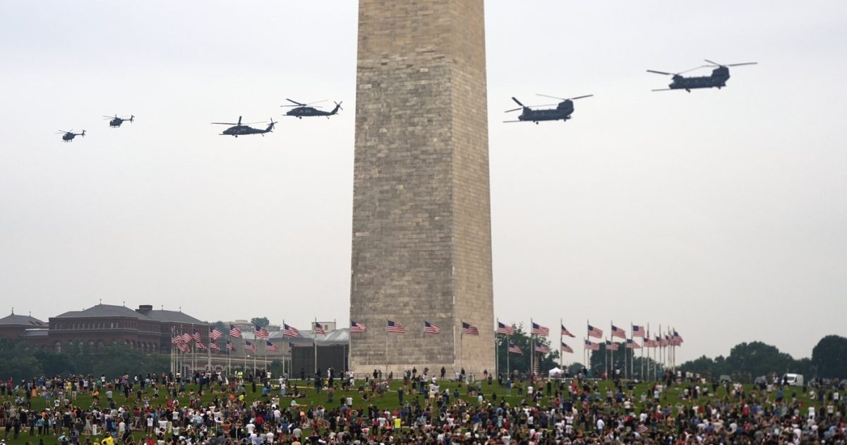 National Newswatch | Live updates: Military parade features…